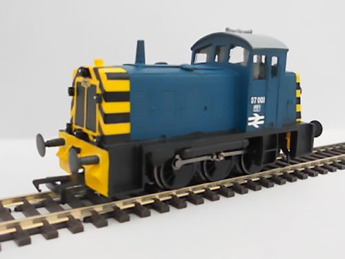 British Rail Class 07 Dock Shunter Ready Run Kits Silver Fox Models